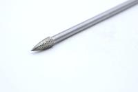 China SG-2ML6 DC Double Cut Extended Shank Tungsten Carbide Rotary Burr for Deburring and Finishing for sale