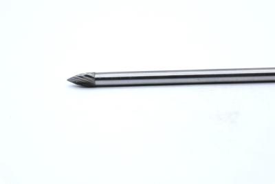 China SG-1ML6 Long Shank Tungsten Carbide Rotary Burr with Pointed Tree Shape and Single Cut Design for Deep Narrow Slots for sale