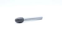 China 8mm Cut Diameter YG8 Grade Silver Braze Type Semi-Finished Carbide Burr Preform for Custom Tooth Grinding for sale