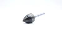 China SG-15M Pointed Tree Carbide Burr Blank - 19mm Head Diameter for Custom Grinding for sale