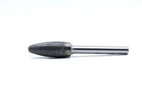 China Flame Shape Carbide Burr Blank with 12.7mm Head Diameter for Custom Tooth Grinding - Silver Braze Type for sale