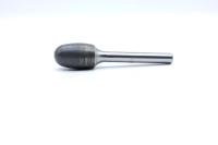 China SE-5ZM Oval Shape 12mm Head Diameter Untoothed Customizable Carbide Rotary Burr Blank for sale