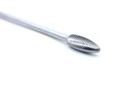 China SH-5ML6 Long Shank Carbide Burr with 12mm Cut Diameter and 150mm Reach for Deep Contour Work for sale