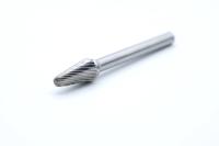 China SL-3ZML2 SC Tungsten Carbide Burr with 10mm Cut Diameter and 50mm Extended Shank for Slope Finishing for sale