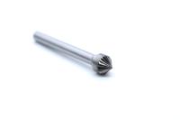 China SK-3ZML2 SC Long Shank Carbide Burr with 90° Countersink 10mm Head and 50mm Shank for Hole Chamfering for sale