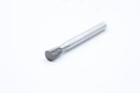China SN-2ZML2 SC Extended-Reach Inverted Cone Carbide Burr with 50mm Shank for Reverse-Angle Finishing for sale