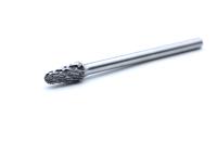 China SL-4ZML3 Long Shank Carbide Burr with 12mm Head and 75mm Shank for Steel Slope Work for sale