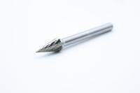 China SM-4ZML2 DC Double Cut Tungsten Carbide Burr with 50mm Shank for Slope and Hole Work for sale