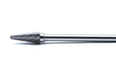 China SL-3ZML3 DC Long Shank Carbide Burr with 10mm Head Diameter and 70mm Extended Shank for Double Cut Efficiency for sale