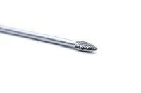 China SH-2ML6 DC Double Cut Rotary Burr with Extended Shank – For Smooth Finishing for sale