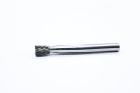 China SN-2ZML2 SC Extended-Reach Inverted Cone Carbide Burr with 50mm Shank for Reverse-Angle Finishing for sale