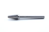 China SL-3ZML2 SC Tungsten Carbide Burr with 10mm Cut Diameter and 50mm Extended Shank for Slope Finishing for sale