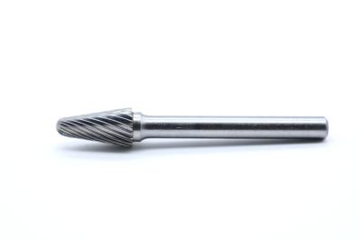 China SL-3ZML2 SC Tungsten Carbide Burr with 10mm Cut Diameter and 50mm Extended Shank for Slope Finishing for sale
