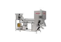 China 400mm Belt Raw Cashew Grader 80 Nozzles Cashew Color Sorter Machine for sale