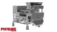 China Belt Type AI Sorter Cashew Grading Machine 256 Nozzles Slow Speed for sale