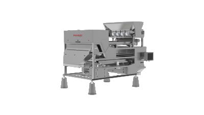 China HD Intelligent RGB Optical Sorter with Dual-Layer Sorting and AI-Powered 256 Air Nozzles for Nut Processing for sale