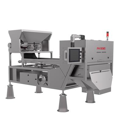 China H Series Intelligent Optical Sorter A Cost-effective Pre-sorting Solution Dedicated To Hazelnut Processing, Primarily Designed To Identify Various Visible Defects Of Hazelnut Kernels And Shells. for sale