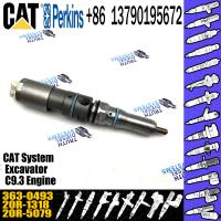 China Diesel Common Fuel Rail Engine Injector 363-0493 For CAT C9.3 Excavator 336E 336E L 336E LN 568 FM 568 FM LL for sale