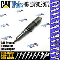 China Diesel Common Fuel Rail Engine Injector 363-0493 For CAT C9.3 Excavator 336E 336E L 336E LN 568 FM 568 FM LL for sale