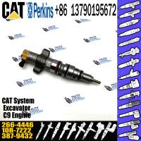 China Construction Machinery Parts High Performance Common Rail Diesel C9 Injector 266-4446 For Cat Excavator Fuel Engine for sale