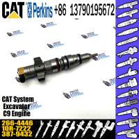 China Construction Machinery Parts High Performance Common Rail Diesel C9 Injector 266-4446 For Cat Excavator Fuel Engine for sale