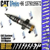 China Construction Machinery Parts High Performance Common Rail Diesel C9 Injector 266-4446 For Cat Excavator Fuel Engine for sale
