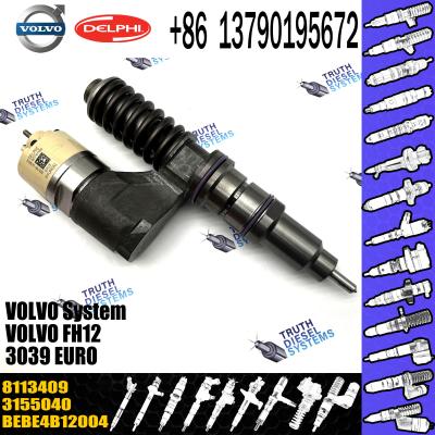 China INJECTOR BEBE4B12001 BEBE4B12004 3155040 8113409 FOR FH12 FM12 12.1D ENGINE VOL diesel common rail injector for sale