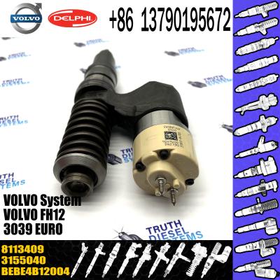 China Direct Sale Diesel Engine Fuel Injector 3155040 8113409 BEBE4B12001 BEBE4B12004 For VOL FH12 FM12 for sale