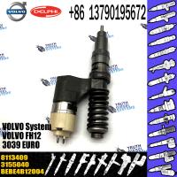 China Direct Sale Diesel Engine Fuel Injector 3155040 8113409 BEBE4B12001 BEBE4B12004 For VOL FH12 FM12 for sale