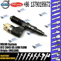 China Brand New Common Rail Diesel Fuel Injector 1547287 BEBE4B01003 for D12 3045 US LOW FLOW for sale