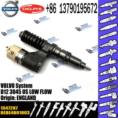 China Brand New Common Rail Diesel Fuel Injector 1547287 BEBE4B01003 for D12 3045 US LOW FLOW for sale