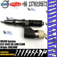China Brand New Common Rail Diesel Fuel Injector 1547287 BEBE4B01003 for D12 3045 US LOW FLOW for sale