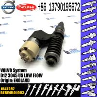 China Brand New Common Rail Diesel Fuel Injector 1547287 BEBE4B01003 for D12 3045 US LOW FLOW for sale