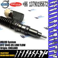 China Brand New Common Rail Diesel Fuel Injector 1547287 BEBE4B01003 for D12 3045 US LOW FLOW for sale