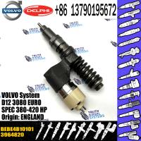 China injector common rail fuel injector 3964820 BEBE4B10101 for D12 3080 EURO SPEC 380-420 HP with genuine quality for sale
