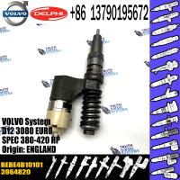 China injector common rail fuel injector 3964820 BEBE4B10101 for D12 3080 EURO SPEC 380-420 HP with genuine quality for sale
