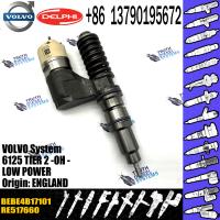 China Common Rail Diesel Fuel Injector RE517660 BEBE4B17101 for 6125 TIER 2 -OH - LOW POWER for sale