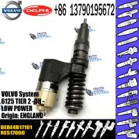 China Common Rail Diesel Fuel Injector RE517660 BEBE4B17101 for 6125 TIER 2 -OH - LOW POWER for sale
