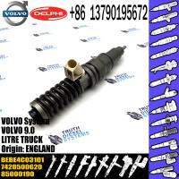 China Diesel Injector 7420500620, 85000190, BEBE4C03001, BEBE4C03101 for VOL Penta engine TAD940VE D9A, Euro 2, Euro 3 for sale