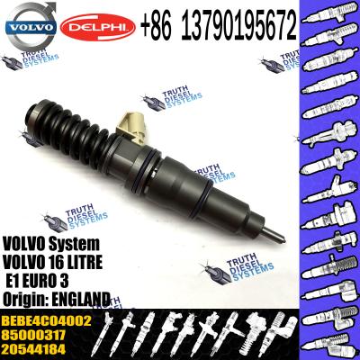 China Factory Direct Sale Diesel Fuel Injector 20544184 85000317 BEBE4C04002 For VOL 16 LITRE E1 EURO 3 for sale