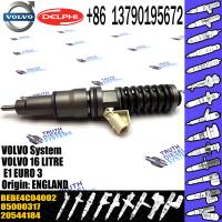 China Factory Direct Sale Diesel Fuel Injector 20544184 85000317 BEBE4C04002 For VOL 16 LITRE E1 EURO 3 for sale