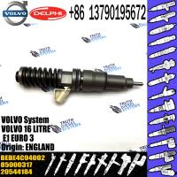 China Factory Direct Sale Diesel Fuel Injector 20544184 85000317 BEBE4C04002 For VOL 16 LITRE E1 EURO 3 for sale