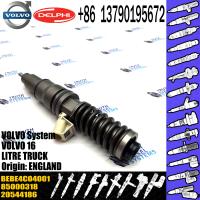 China Direct Sale Diesel Fuel Injector 20544186 85000318 BEBE4C04001 For VOL 16 LITRE TRUCK for sale