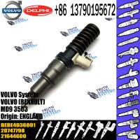 China High Quality Diesel Fuel Electronic Unit Injector BEBE4D36001 7421582098 21644600 85003950 20747798 For VOL  MD for sale