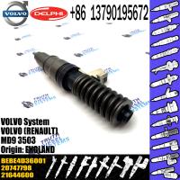 China High Quality Diesel Fuel Electronic Unit Injector BEBE4D36001 7421582098 21644600 85003950 20747798 For VOL  MD for sale