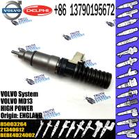 China Common Rail Uint Electric Injector Fuel Pump Nozzle BEBE4D24002 for excavator EC480 21340612 21371673 85003264 for sale