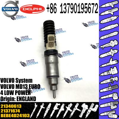 China Direct Sale Diesel Fuel Injector 21371674 21340613 BEBE4D24103 For VOL MD13 EURO 4 LOW POWER for sale