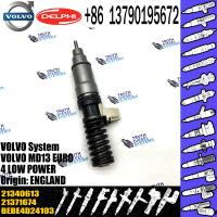 China Direct Sale Diesel Fuel Injector 21371674 21340613 BEBE4D24103 For VOL MD13 EURO 4 LOW POWER for sale