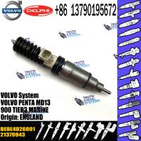 China Direct Sale Diesel Fuel Injector 21379943 BEBE4D26001 For VOL PENTA MD13 900 TIER3 MARINE for sale