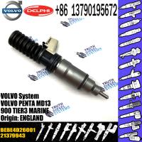 China Direct Sale Diesel Fuel Injector 21379943 BEBE4D26001 For VOL PENTA MD13 900 TIER3 MARINE for sale